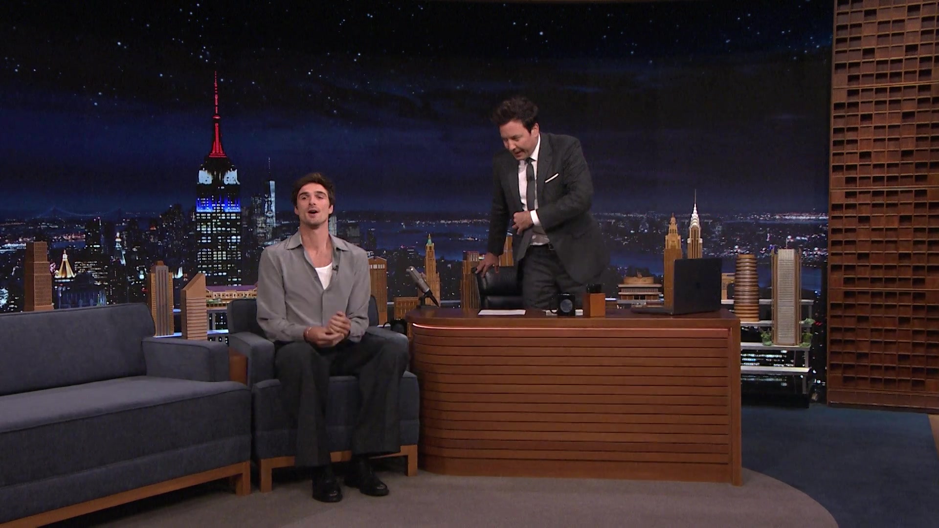 Oct 23 | The Tonight Show Starring Jimmy Fallon - 017 - Jacob Elordi Fan
